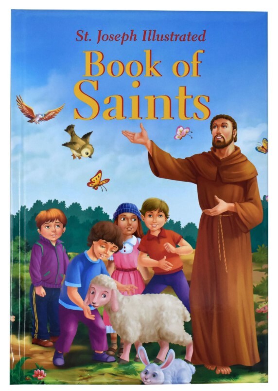 ST Joseph Illustrated Book Of Saints | Online Christian Supplies Shop