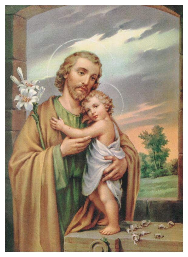 Prints Coloured 10 X 8 ST Joseph | Online Christian Supplies Shop